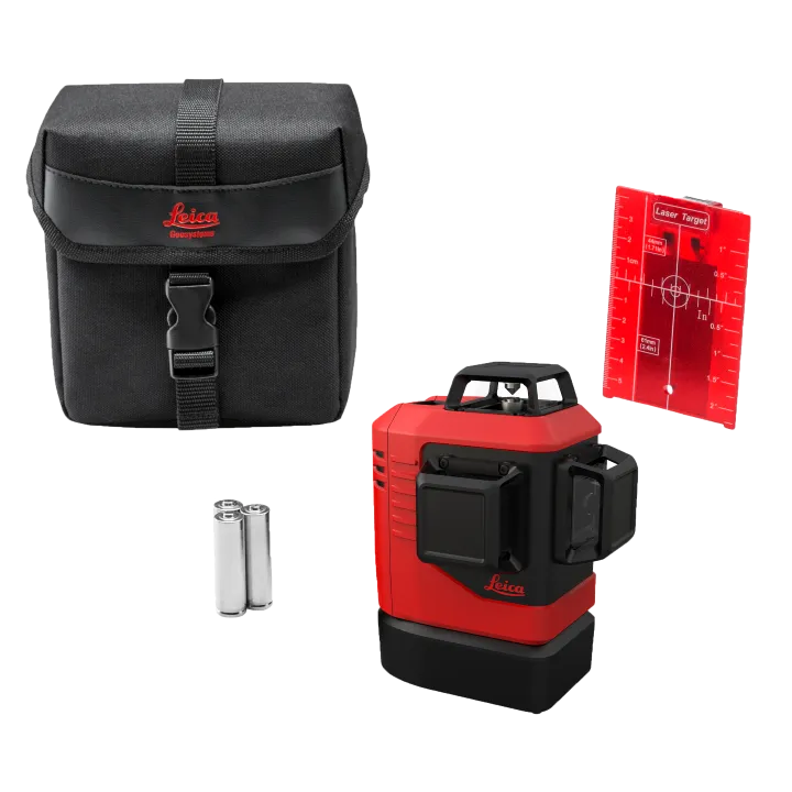 Leica Lino L6Rs-1 Red Beam Line Laser with Soft Case – Precision Laser ...