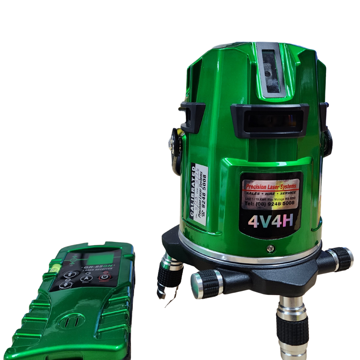 RK360 Green Beam 4V4H Multiline Laser with GR-85GN Receiver – Precision ...