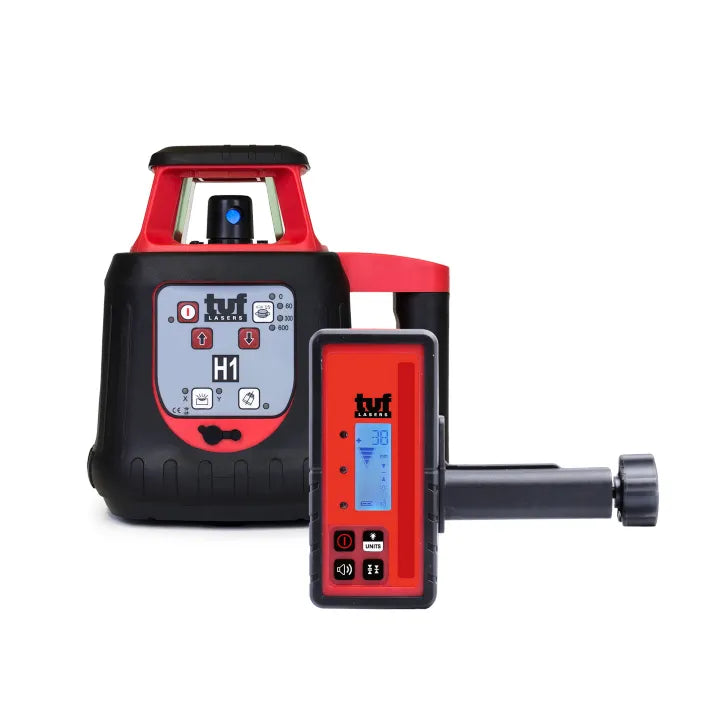 Tuf H1 Laser Level with FRD600A-R Receiver – Precision Laser Systems