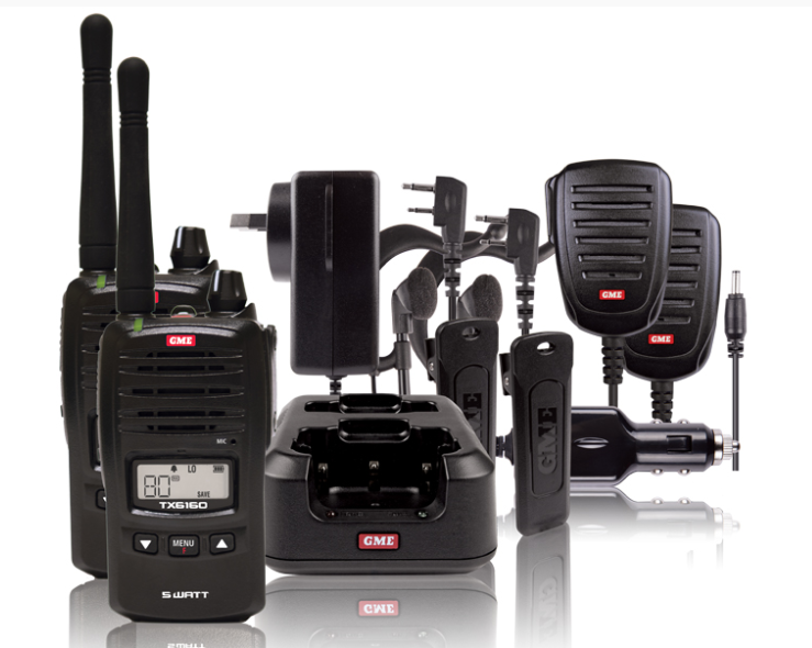 GME TX6160 UHF Radio TWIN PACK – Precision Laser Systems