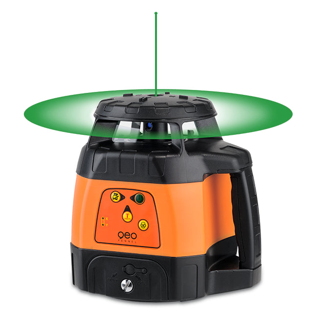 Geo Fennel FLG 245HV Green Tracking Laser Level with FR77 MM Receiver ...